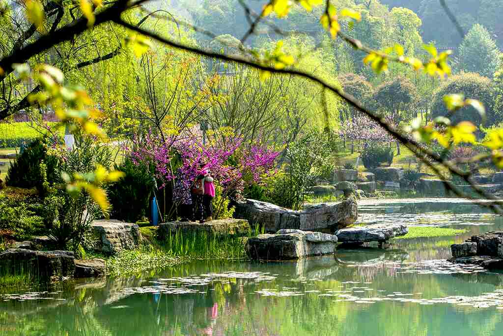 美不美桃花岭的山和水 锦绣湖南 新湖南